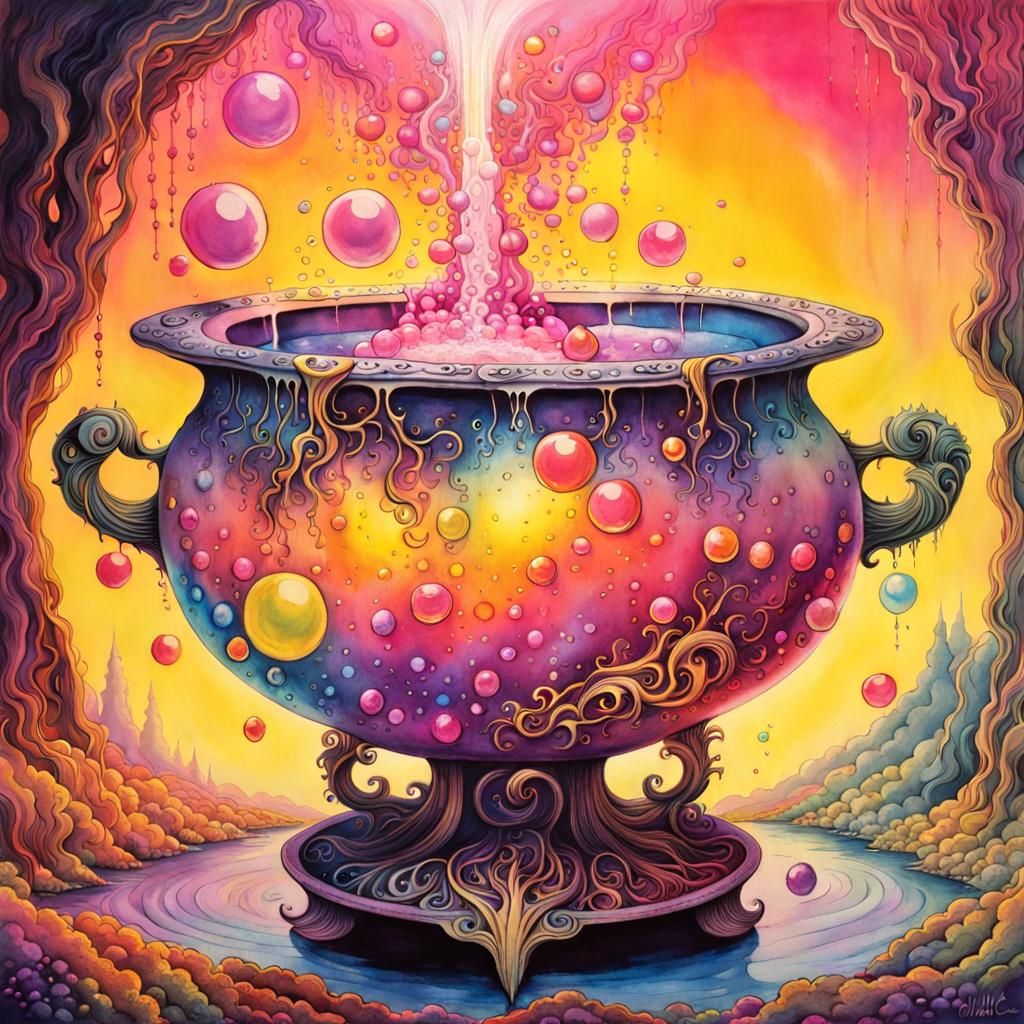 Cauldron - AI Generated Artwork - NightCafe Creator