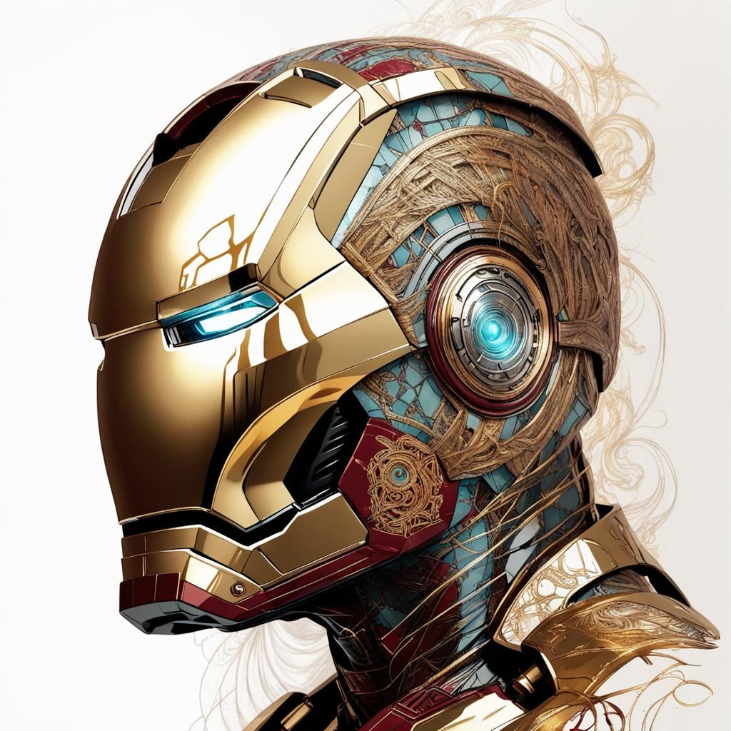 Iron Man - AI Generated Artwork - NightCafe Creator