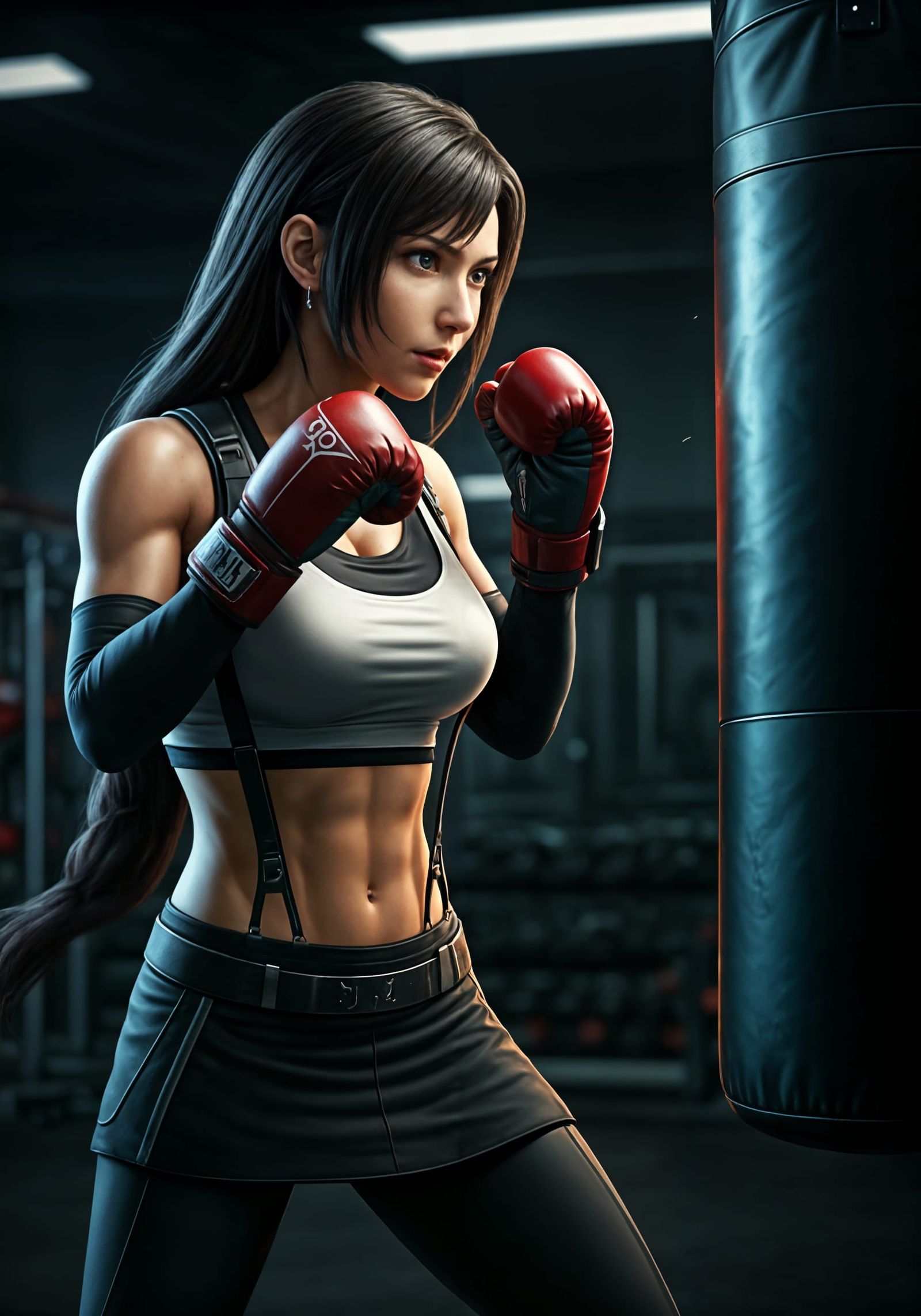 Tifa at the Gym - Tifa at the Gym