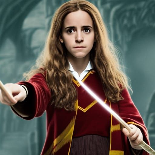 Hermione Granger - AI Generated Artwork - NightCafe Creator