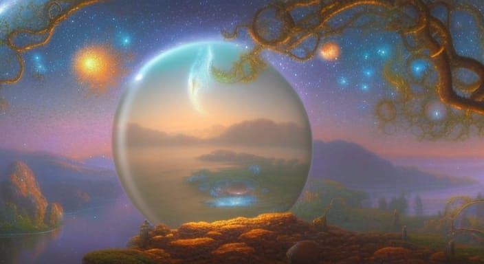 Unreal Engine5 digital painting of a magic, surreal, exquisite ...