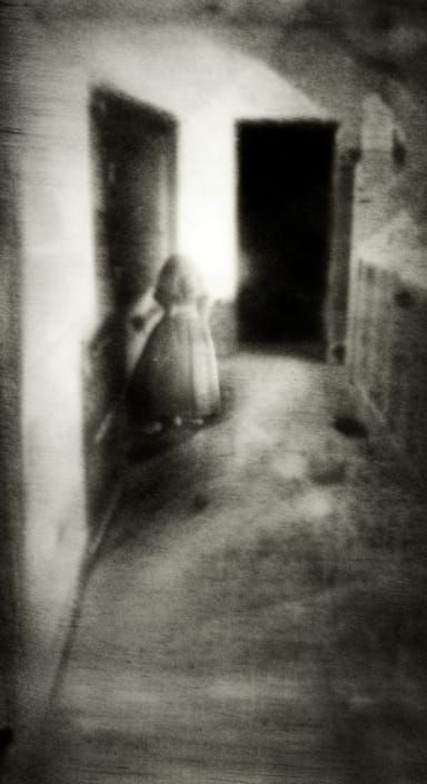 CCTV footage of a demon hiding in a dark room - AI Generated Artwork ...