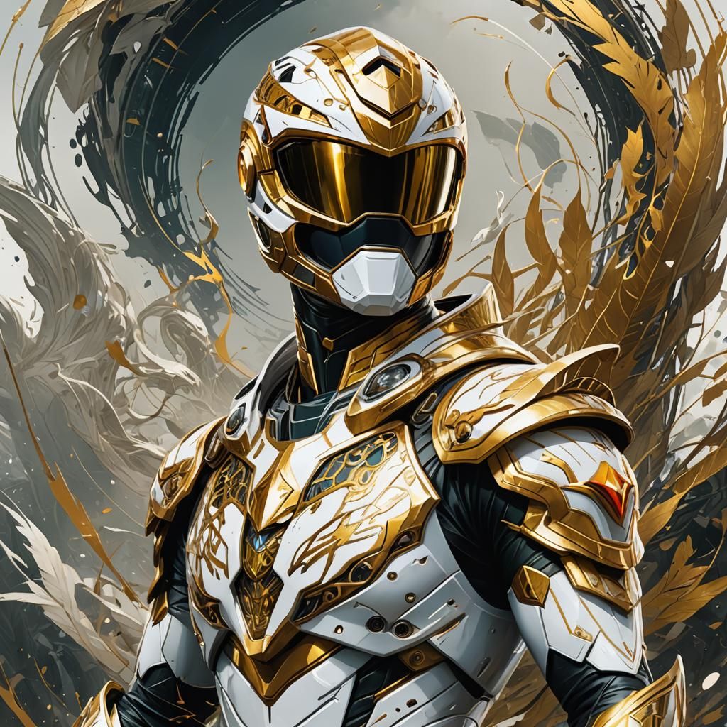 Power Rangers: Nature's Rage - White Ranger - AI Generated Artwork ...