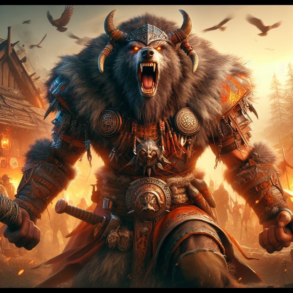 Viking Werewolf - AI Generated Artwork - NightCafe Creator