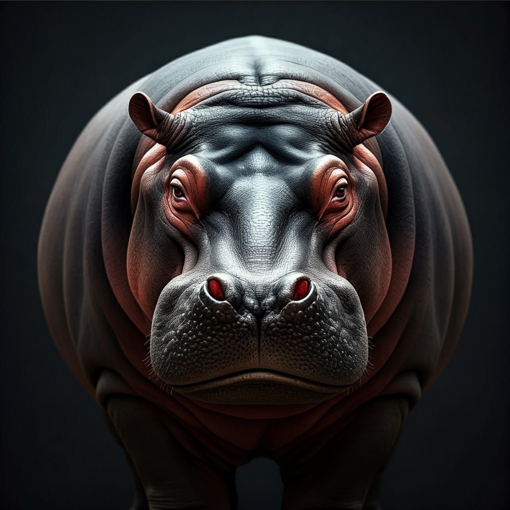 Folded Wood Embraces a Full-Body Living Entropic Algorithm - With Hippo