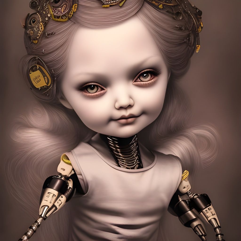 My Robot Child - AI Generated Artwork - NightCafe Creator