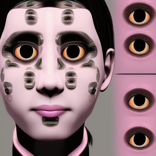 Ai's Human Faces Have Weird Eyes... 01 - AI Generated Artwork ...