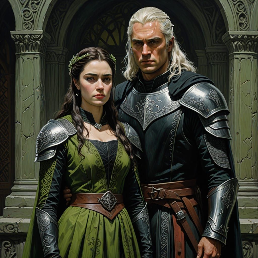Lyanna Stark and Rhaegar Targaryen