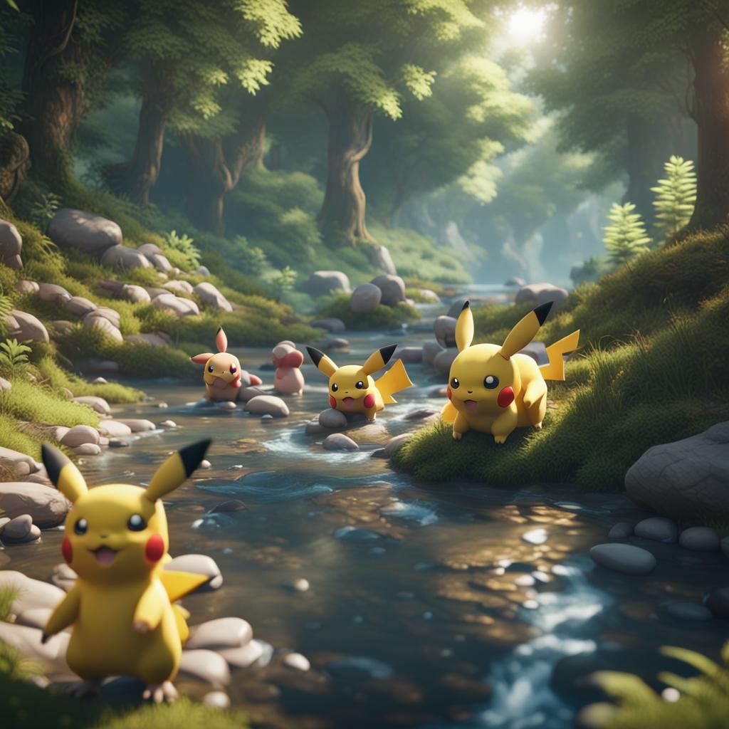 Pika Pika - AI Generated Artwork - NightCafe Creator