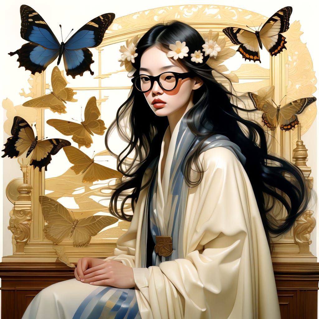 I finished my book and out I came!