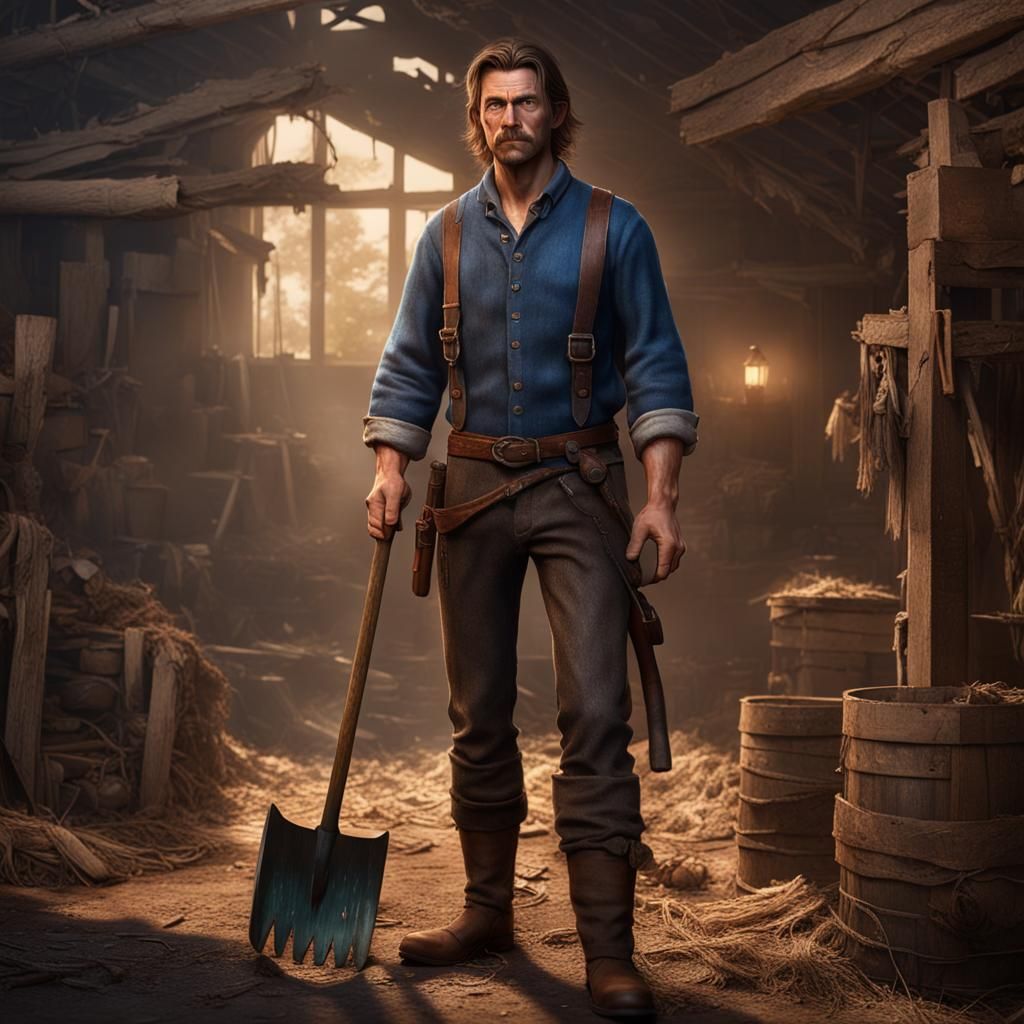 The Stable Hand Erik - AI Generated Artwork - NightCafe Creator