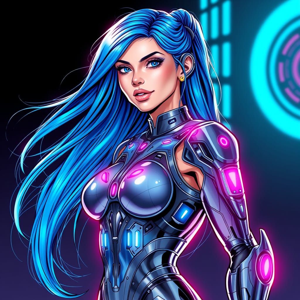 Blue Cyborg - Blue Cyborg