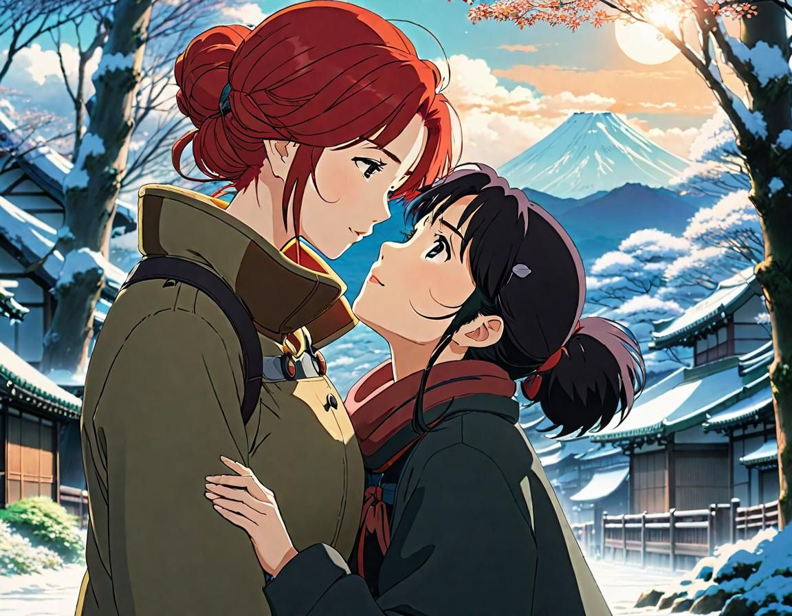 Senpai has noticed you - AI Generated Artwork - NightCafe Creator