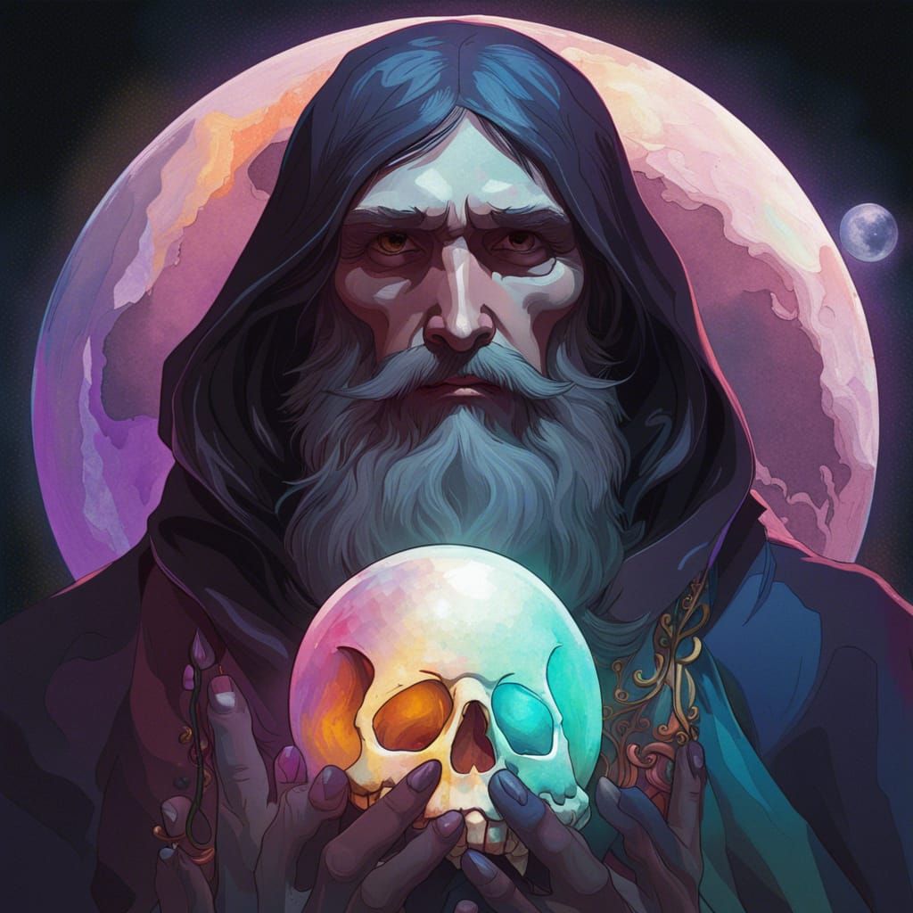 Sorcerer Of Doom - AI Generated Artwork - NightCafe Creator