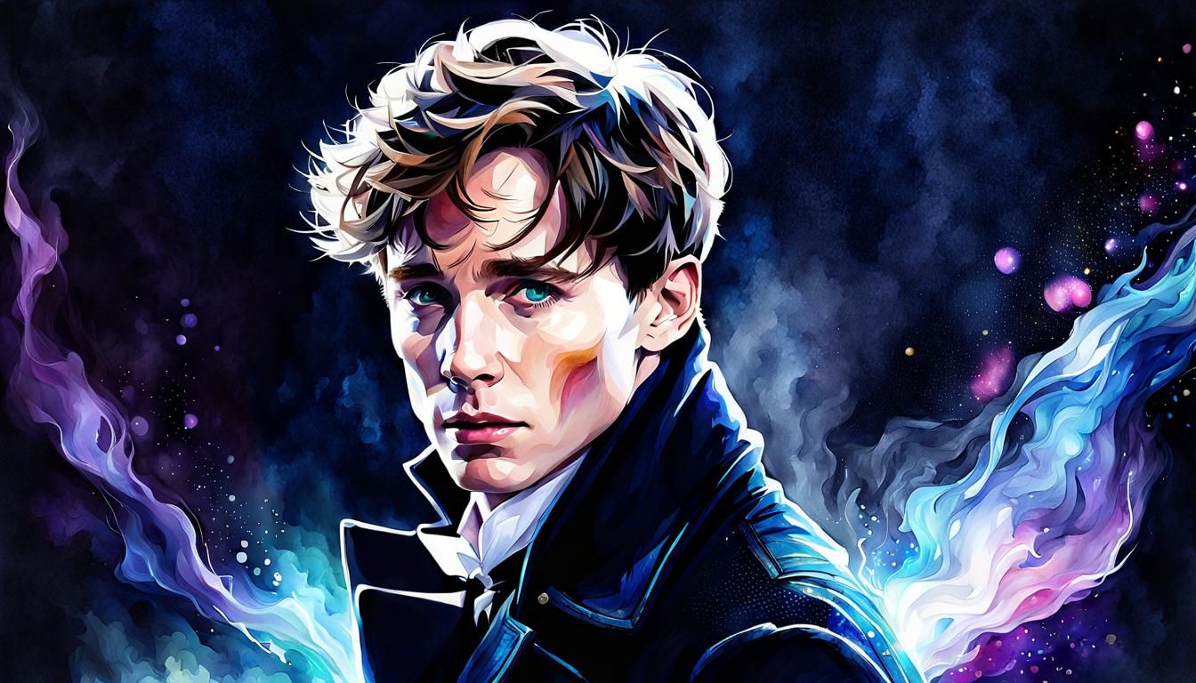 Newton « Newt » Artemis Fido Scamander - AI Generated Artwork ...