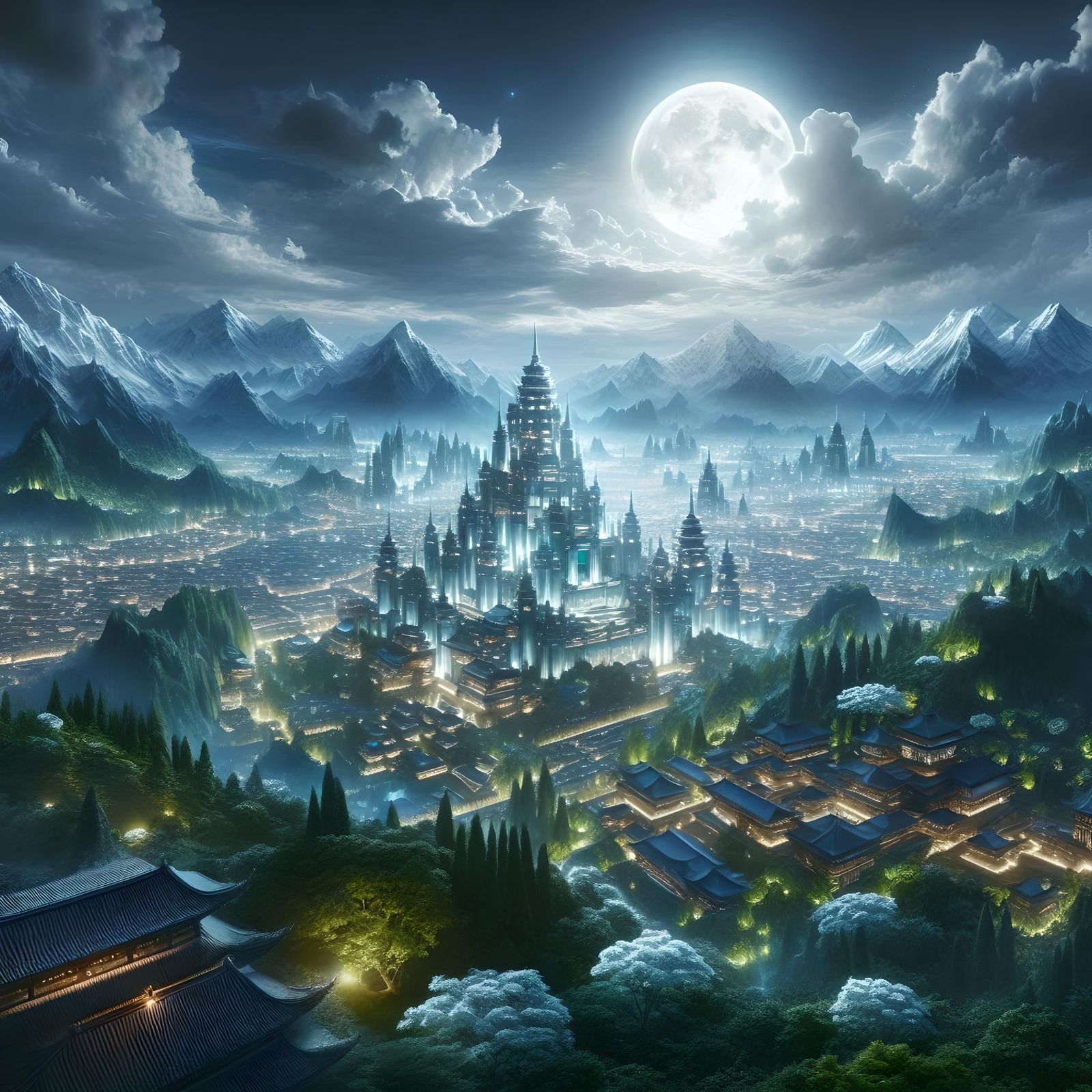 Ancient Nanjing China - AI Generated Artwork - NightCafe Creator