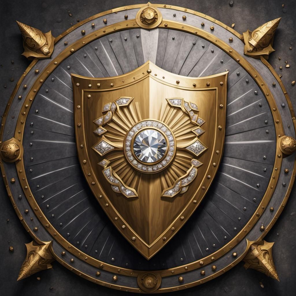 Decorative shield - AI Generated Artwork - NightCafe Creator
