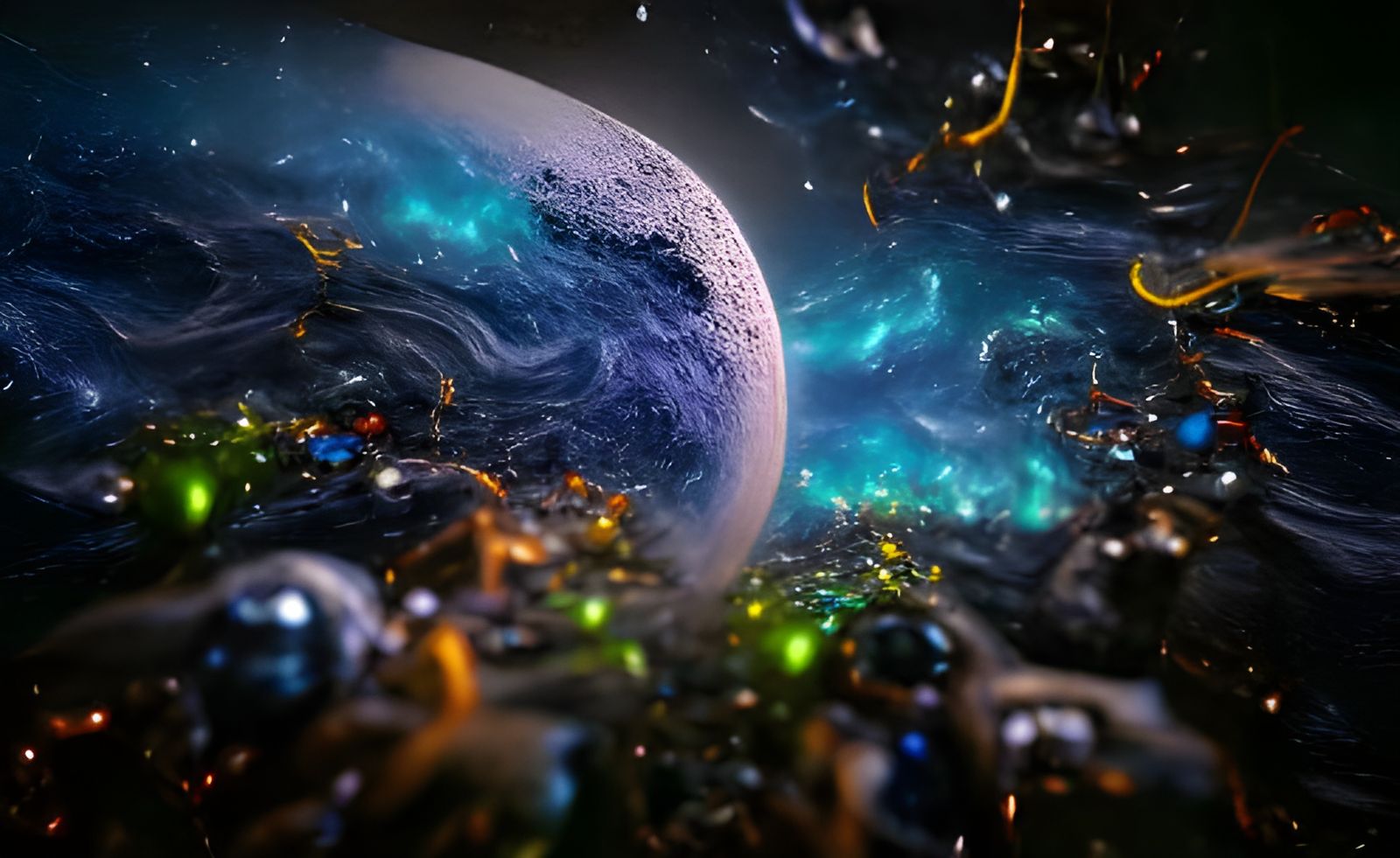 Galactic Dreams V7 - AI Generated Artwork - NightCafe Creator
