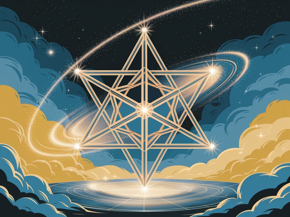 Kundalini is awakening. The secret source of enlightenment that complements the star tetrahedron ...