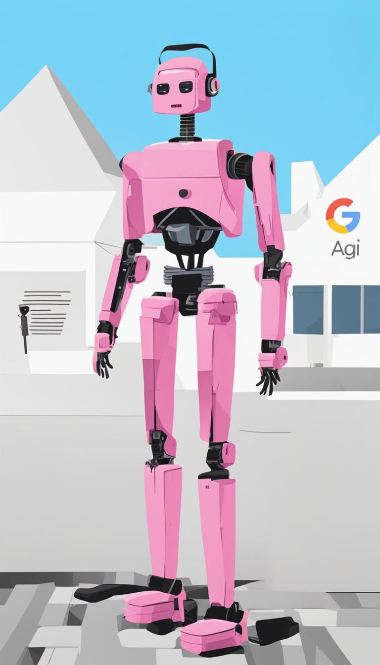 Google worker AGI bot - AI Generated Artwork - NightCafe Creator