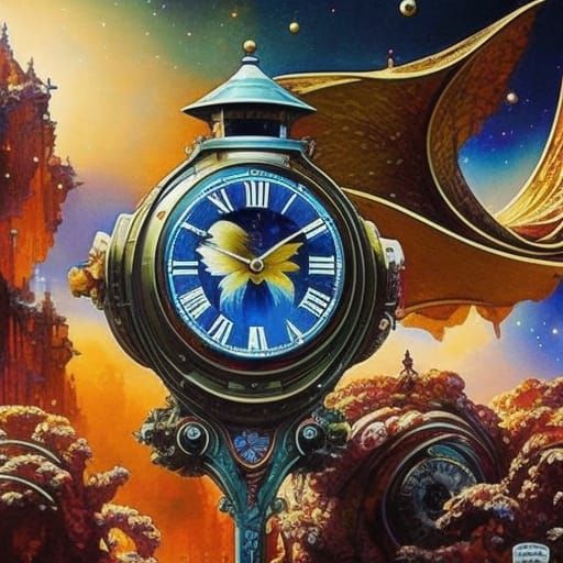 clock - AI Generated Artwork - NightCafe Creator