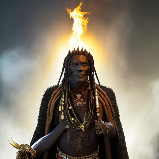 voodoo warlock - AI Generated Artwork - NightCafe Creator