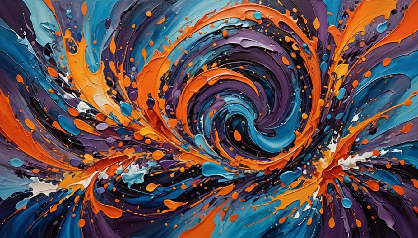 Abstract Painting - AI Generated Artwork - NightCafe Creator