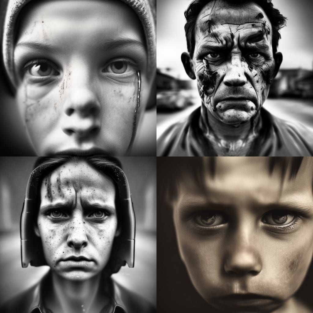 Sadness - AI Generated Artwork - NightCafe Creator