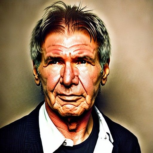 Harrison Ford - AI Generated Artwork - NightCafe Creator