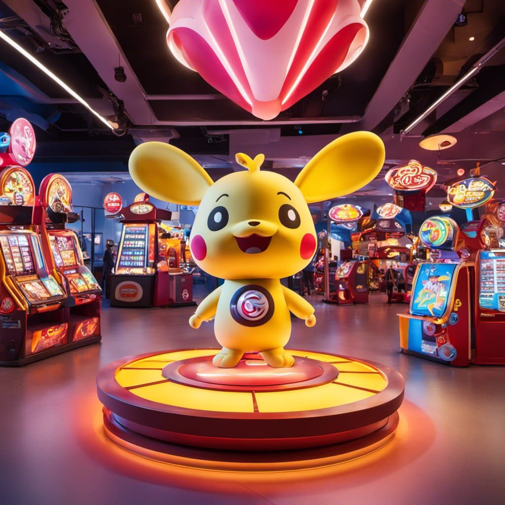 Pokémon Arcade - AI Generated Artwork - NightCafe Creator