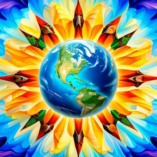 Earth - AI Generated Artwork - NightCafe Creator