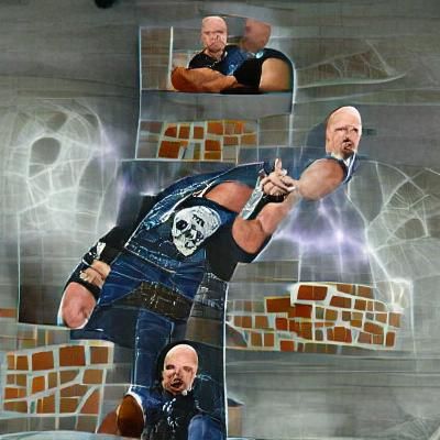 Stone Cold Steve Austin - AI Generated Artwork - NightCafe Creator
