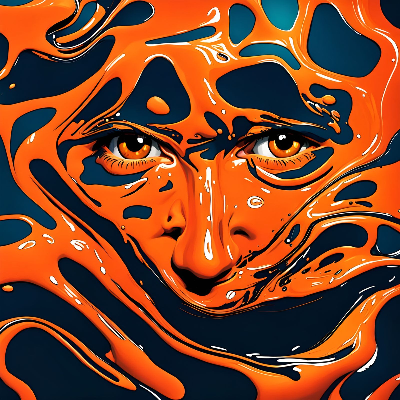 The Color Orange: Emergence From Orange Edition - AI Generated Artwork ...
