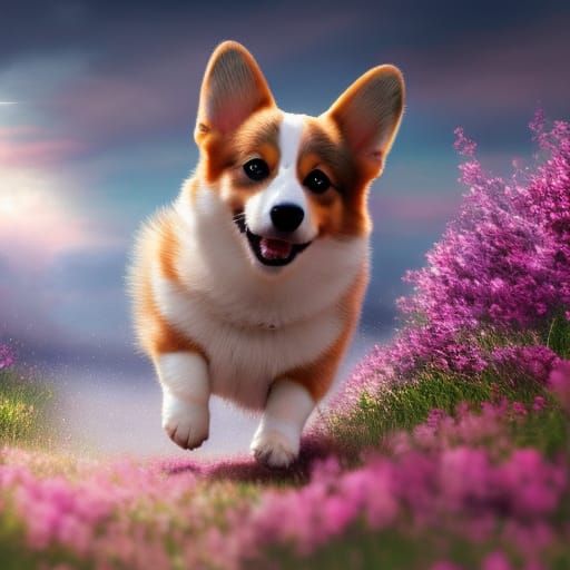 Corgi - AI Generated Artwork - NightCafe Creator