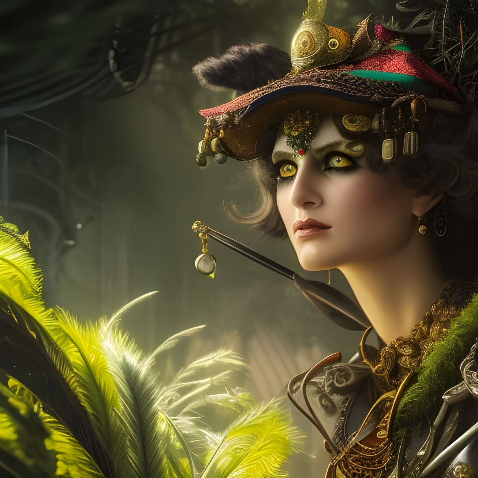 "Klinger Circus Elf” - AI Generated Artwork - NightCafe Creator