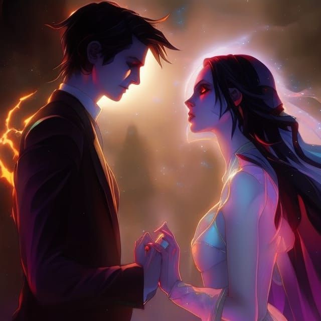 My shadow partner - AI Generated Artwork - NightCafe Creator