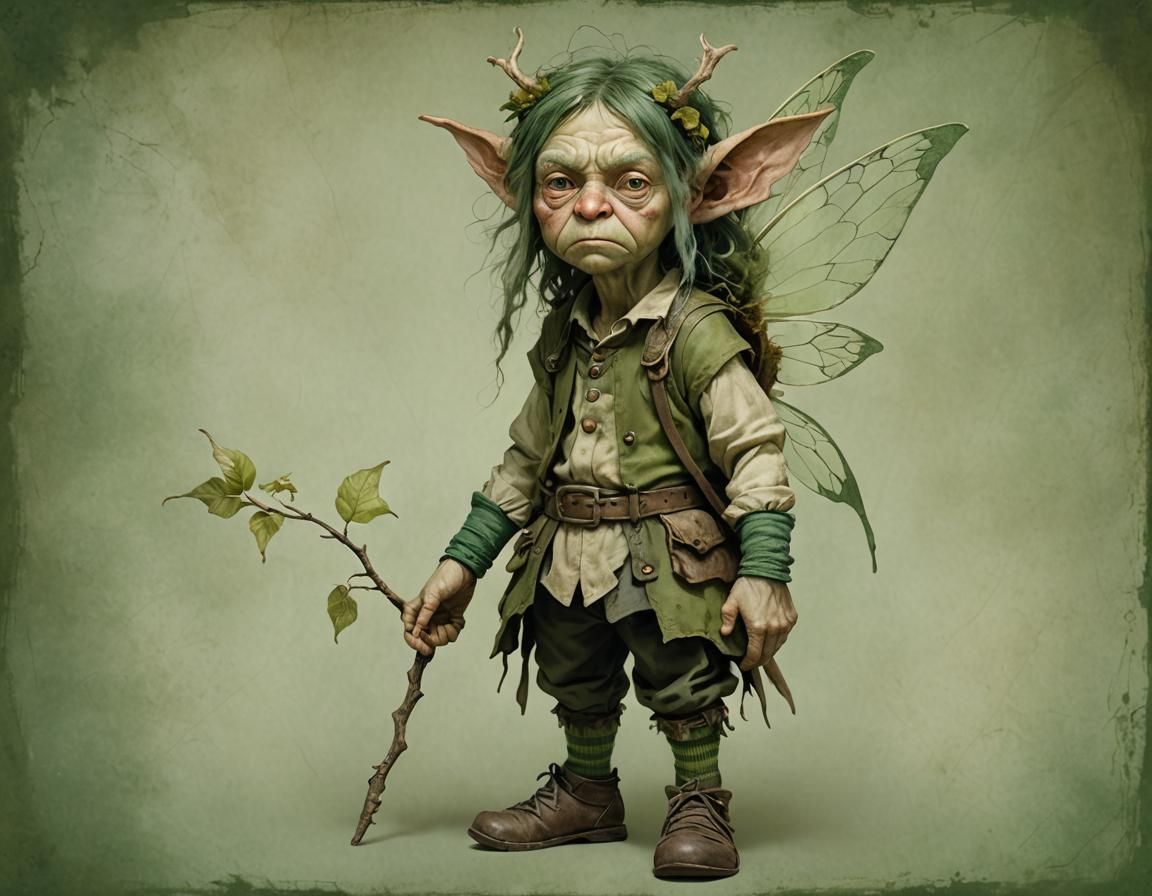 Bad fairy - AI Generated Artwork - NightCafe Creator
