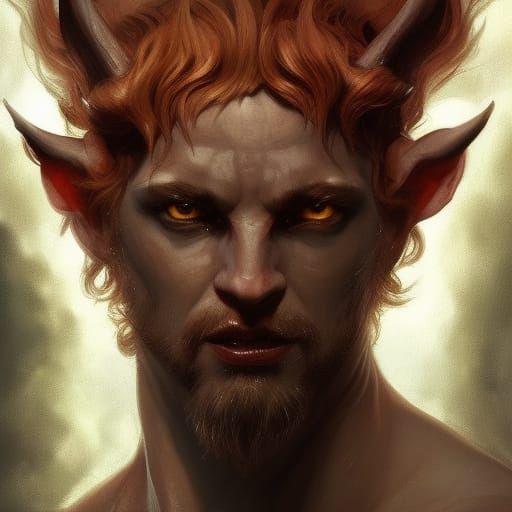 Satyr of Fire - AI Generated Artwork - NightCafe Creator