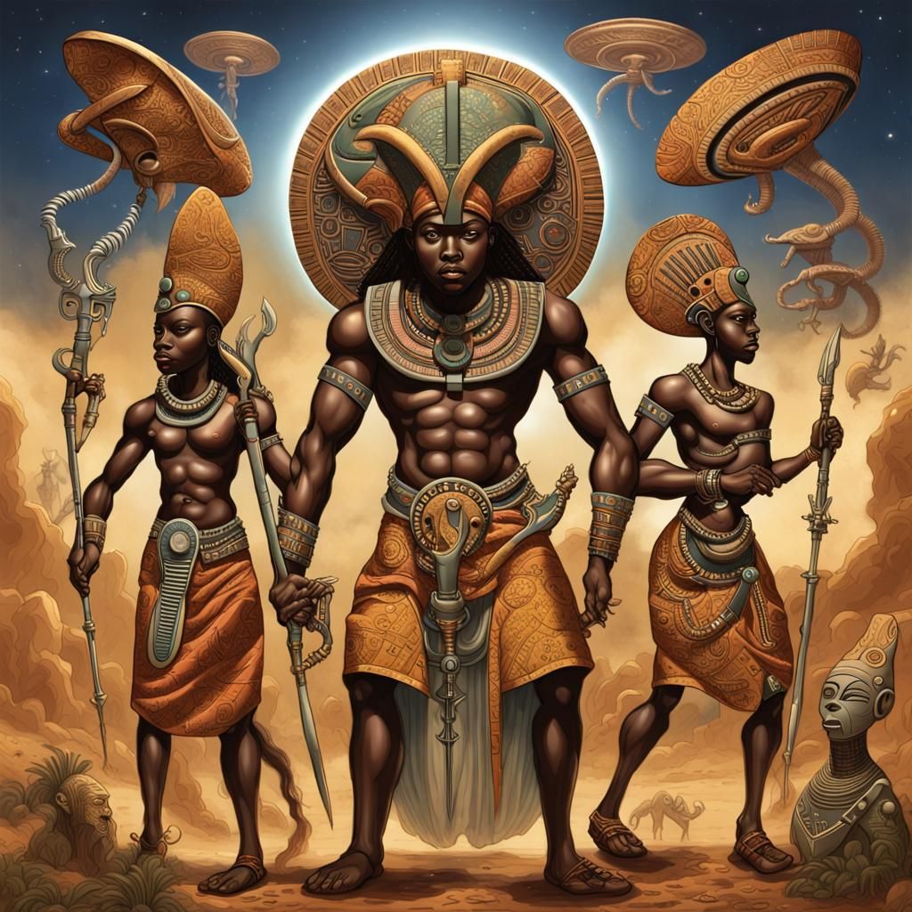 African Gods - AI Generated Artwork - NightCafe Creator