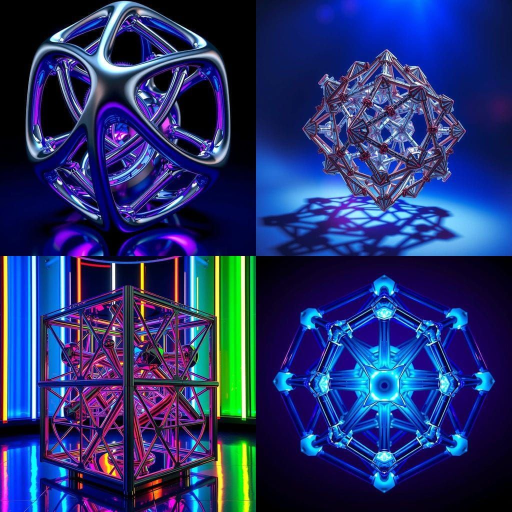 Polytopes - Geometric Sculpture of Higher Dimensions