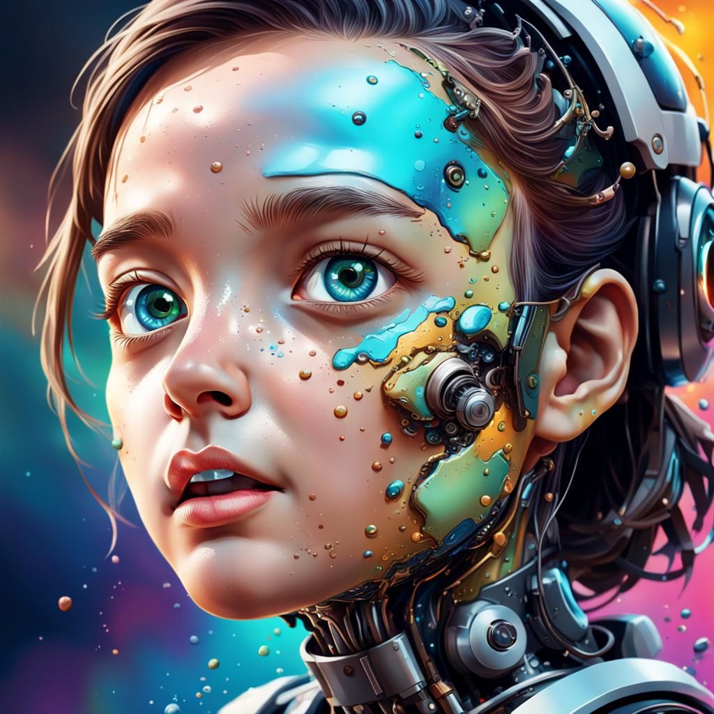 AI/HUMAN HYBRID - AI Generated Artwork - NightCafe Creator