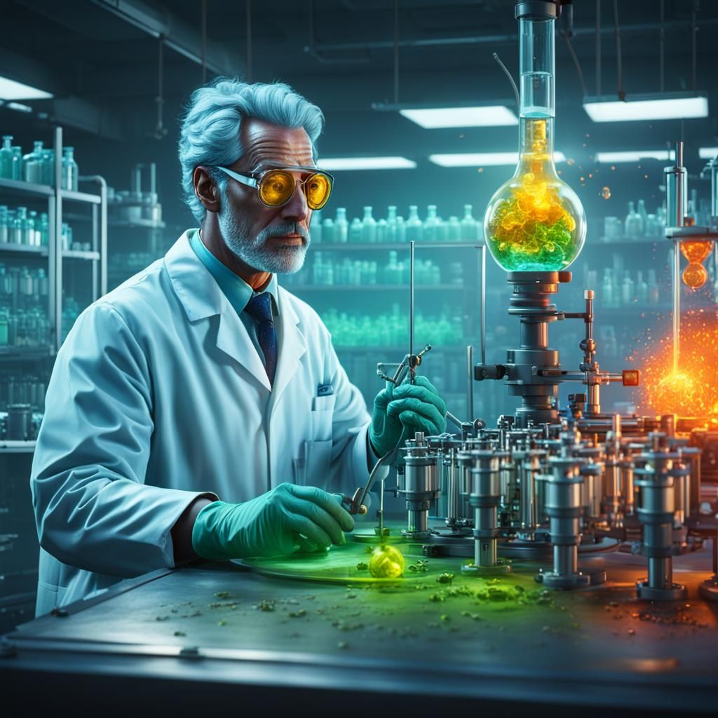 Science Challenge - AI Generated Artwork - NightCafe Creator