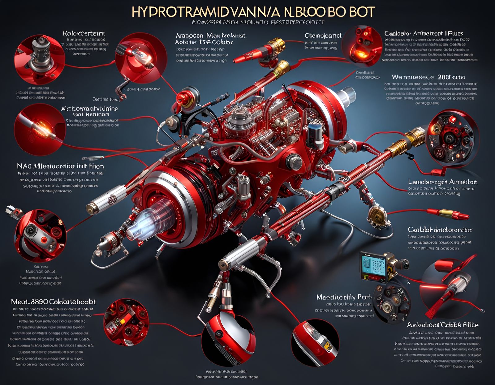 Bloodbot-Nano: Internal Spectrum Sensor Array, X 3500 - AI Generated ...