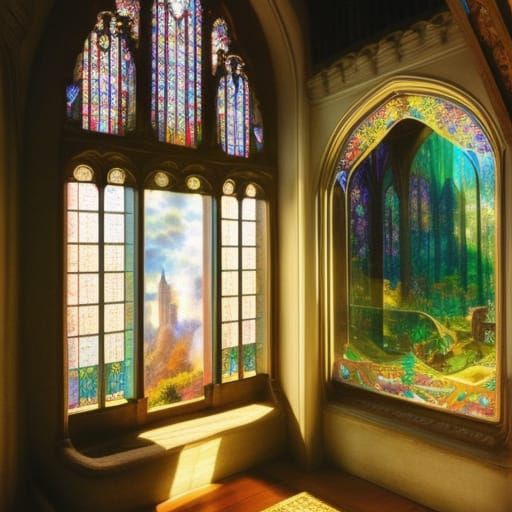 window - AI Generated Artwork - NightCafe Creator