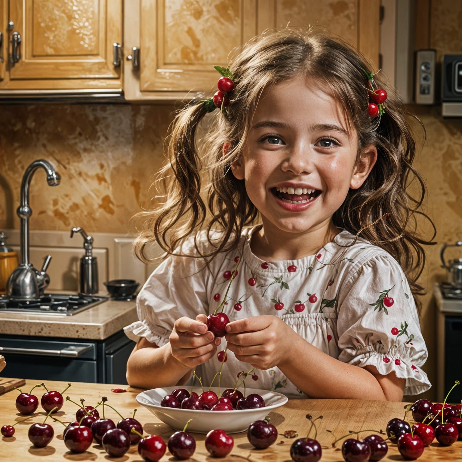 The happiness is in the little things - AI Generated Artwork ...