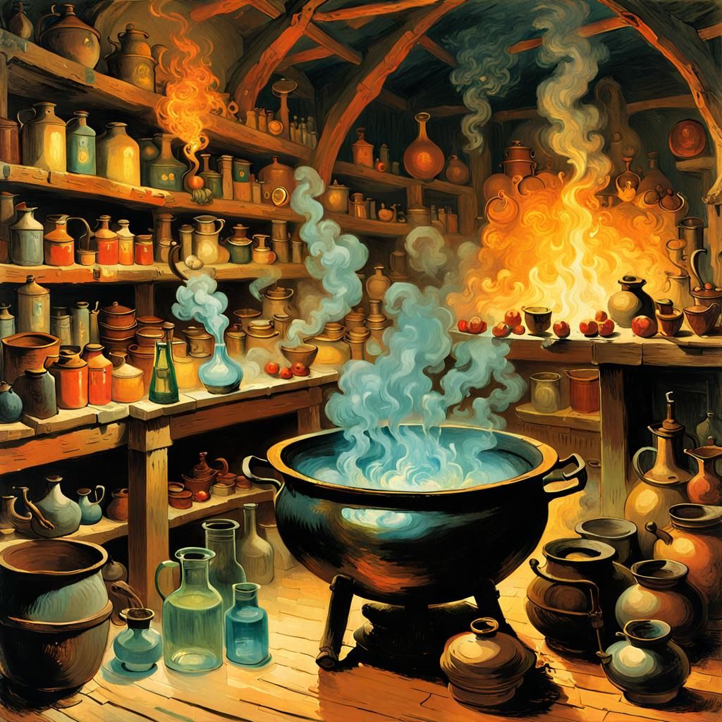 Alchemy - AI Generated Artwork - NightCafe Creator