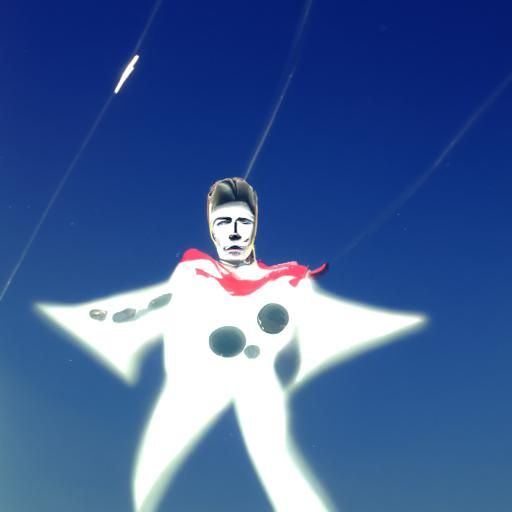 Starman in the sky - AI Generated Artwork - NightCafe Creator