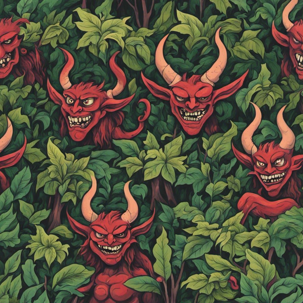 Forest Demons Series - AI Generated Artwork - NightCafe Creator