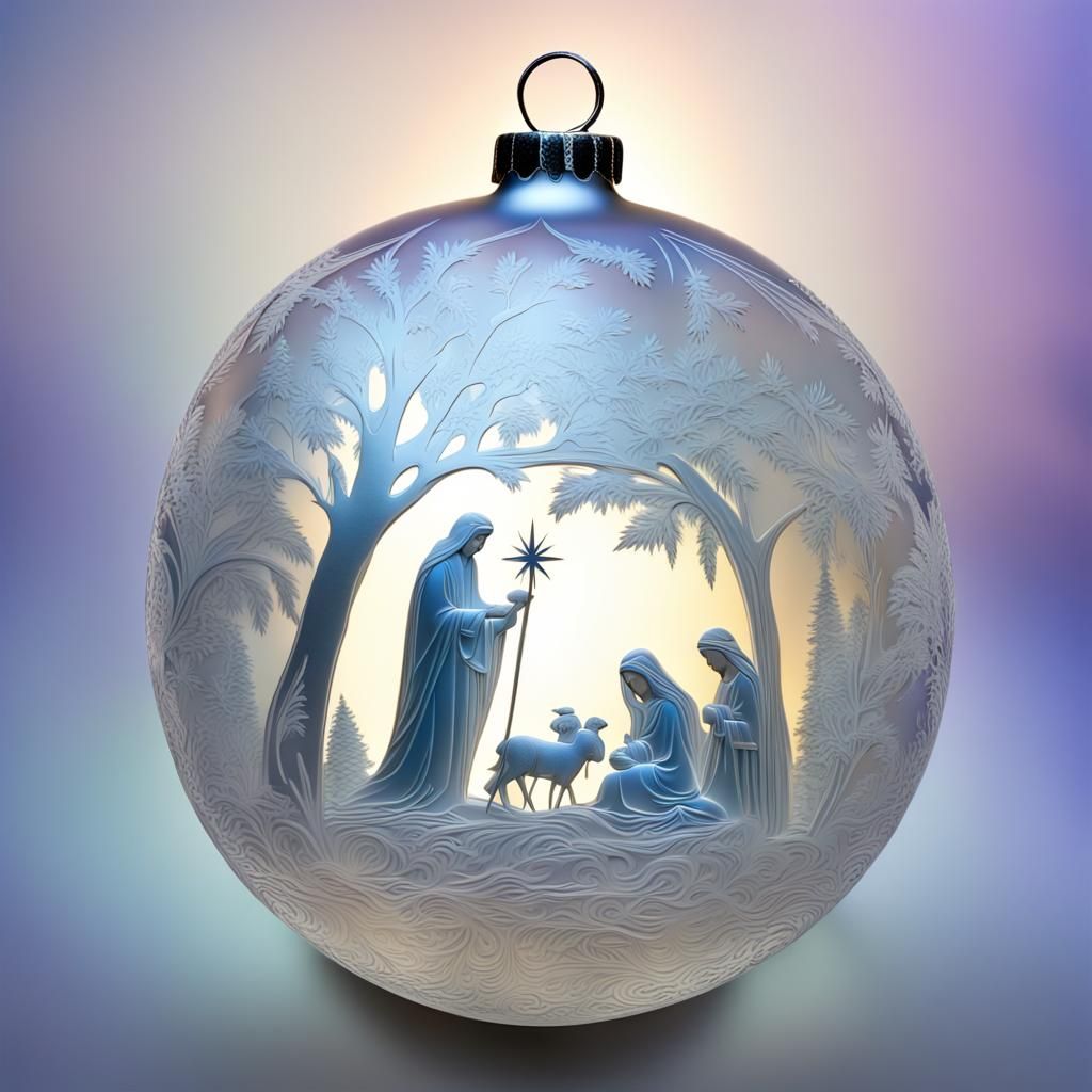 Christmas ornament - AI Generated Artwork - NightCafe Creator