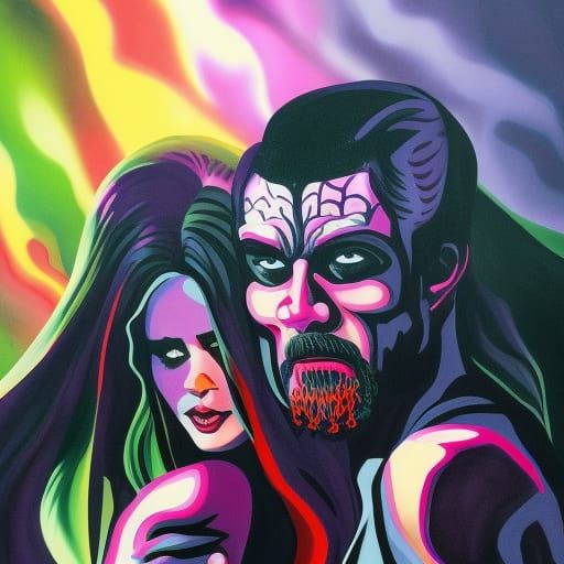 Satan & His Bride #15 - AI Generated Artwork - NightCafe Creator